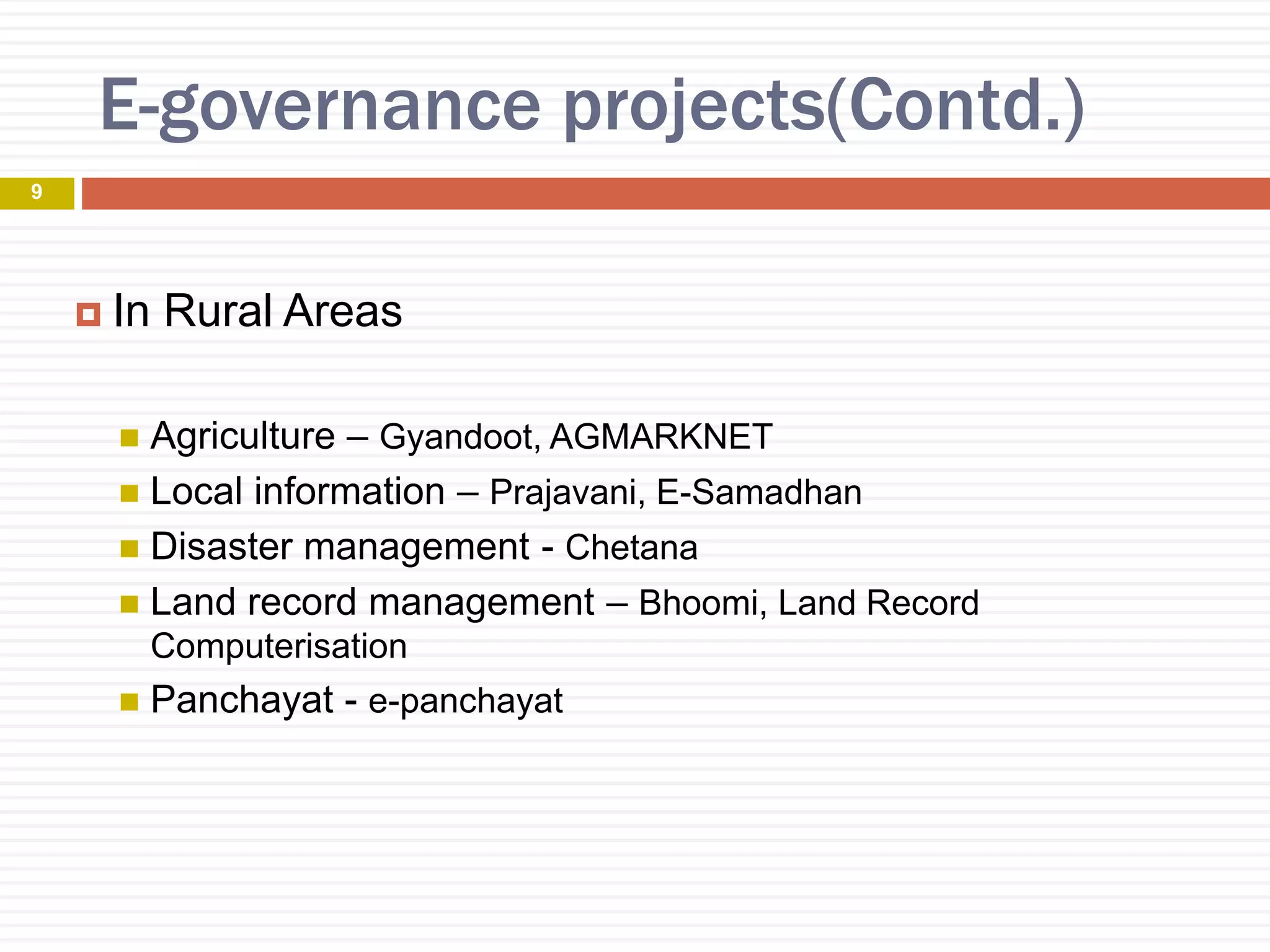 E governance - management information system | PPTX