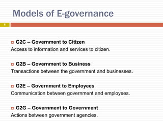 E governance - management information system | PPTX