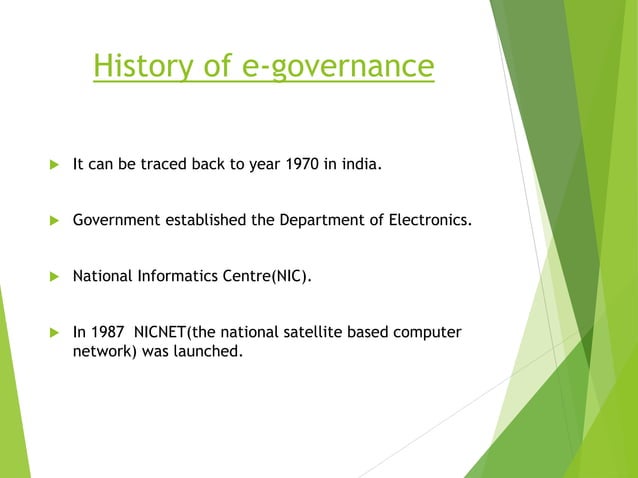 E governance presentation | PPT