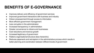 E governance | PPTX