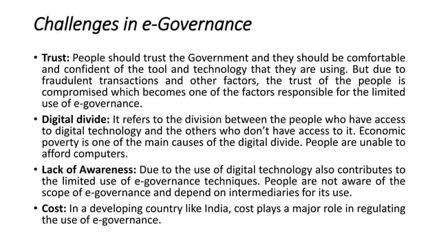 E-GOVERNANCE.pptx E-GOVERNANCE E-GOVERNANCE | PPT