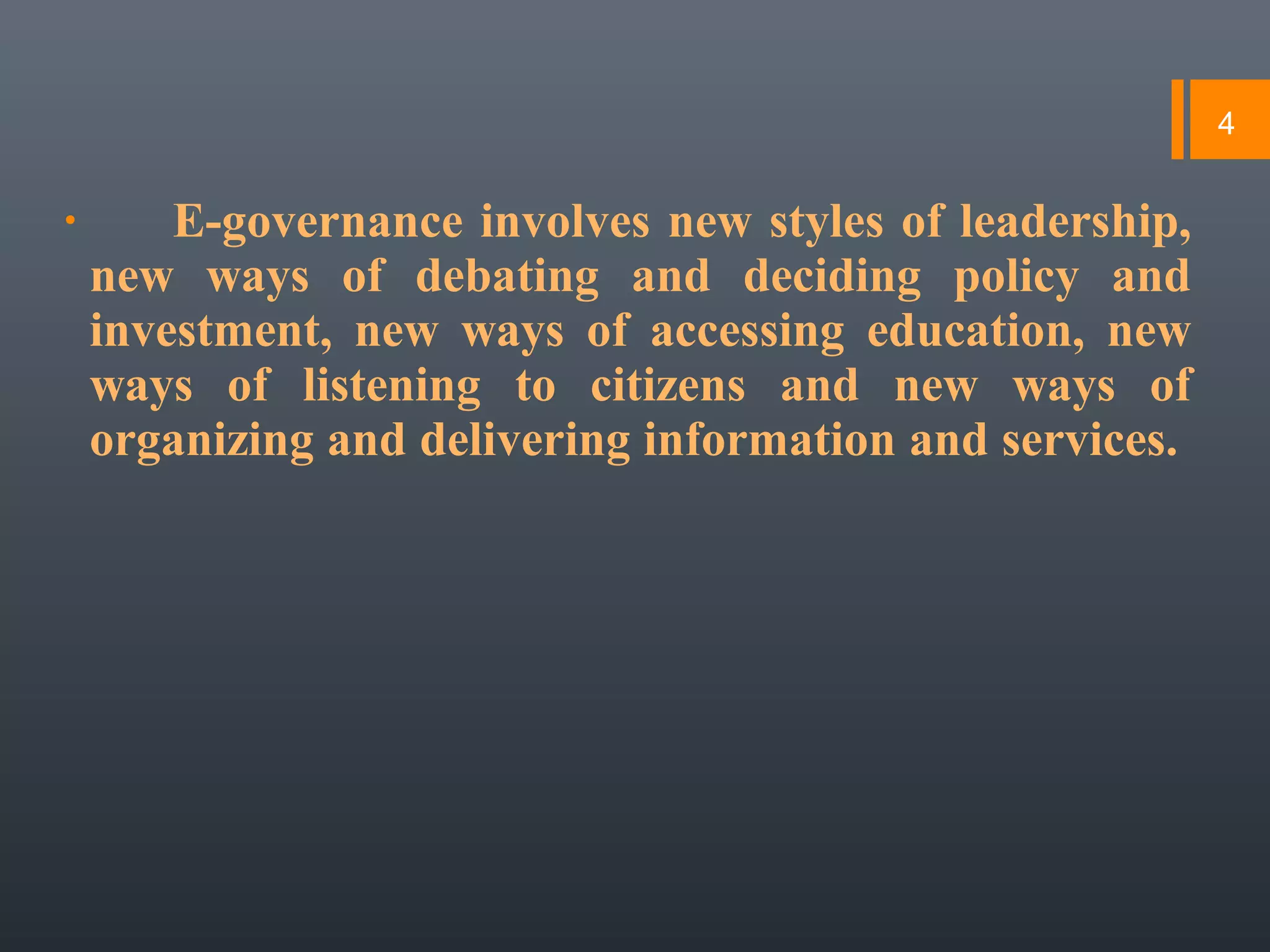 E governance` | PPT