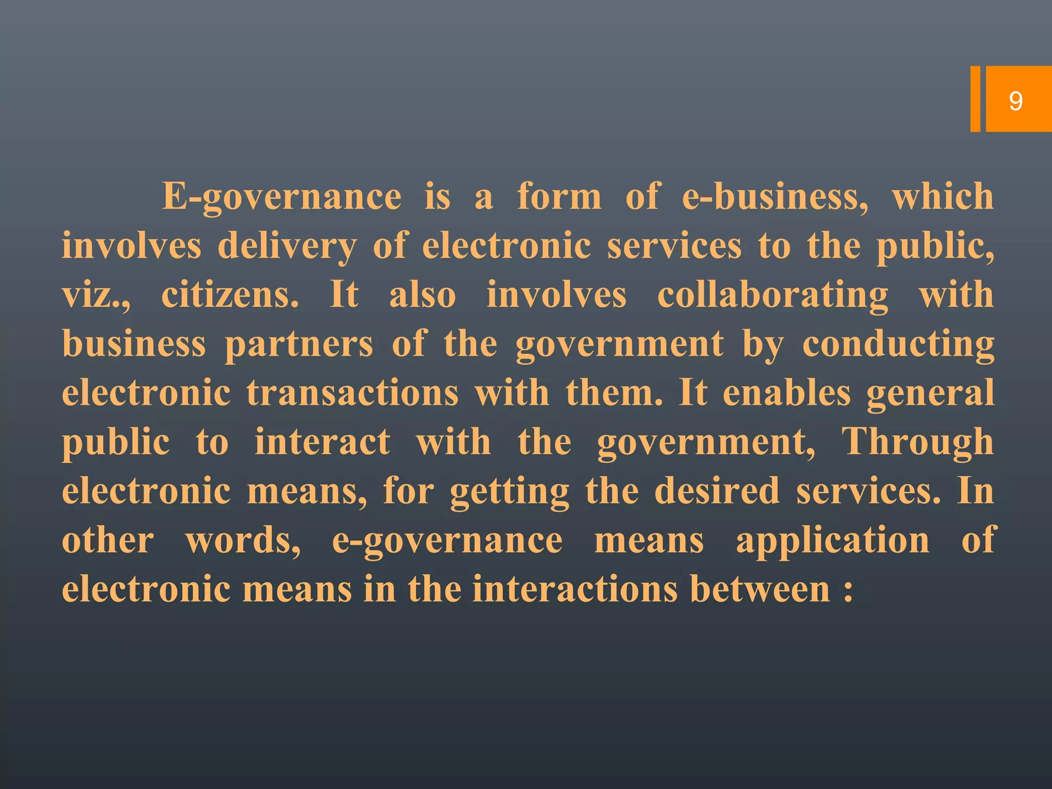 E governance` | PPT