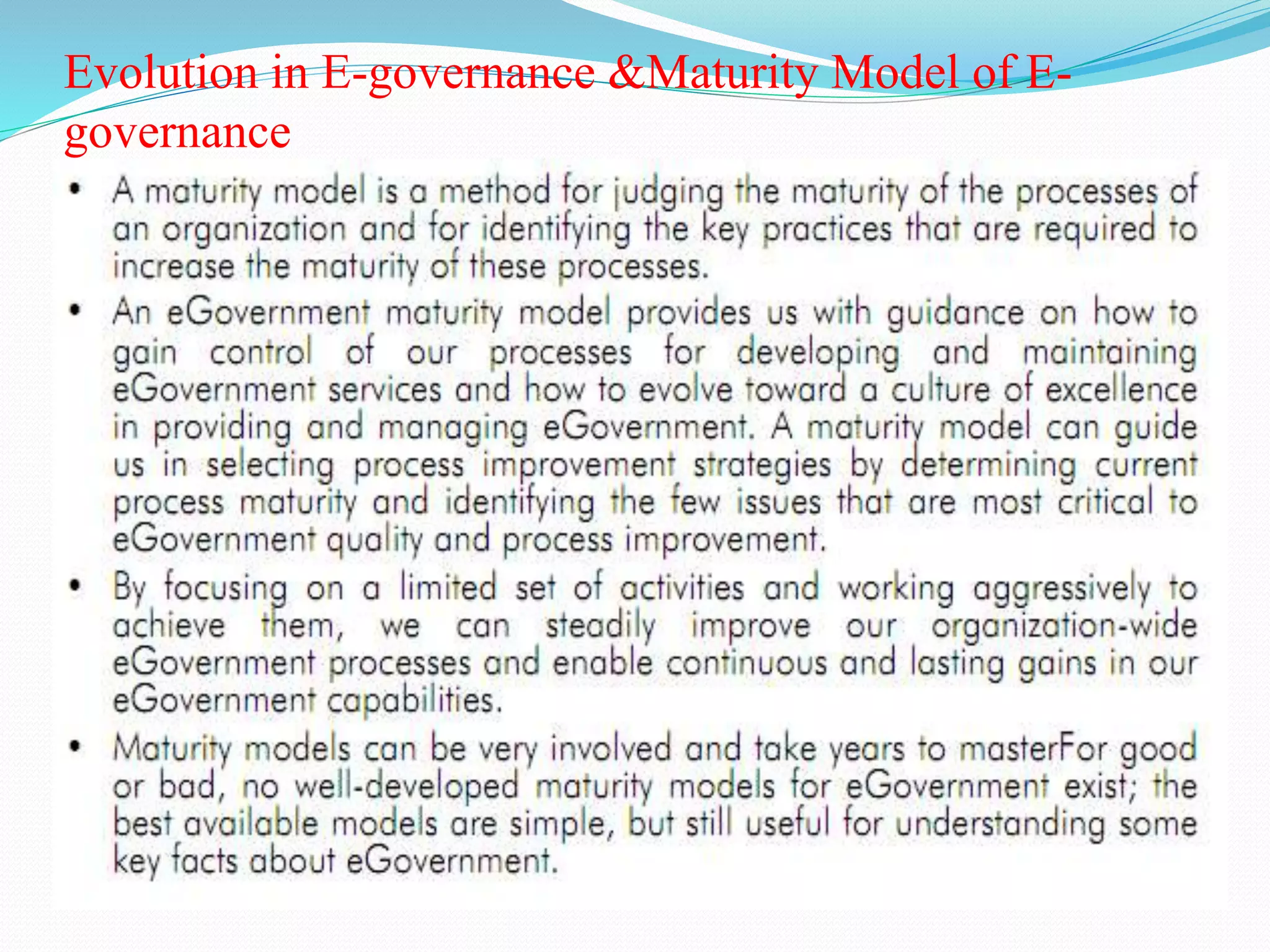 E Governance Model Unit 2pptx Computer Networking Computing