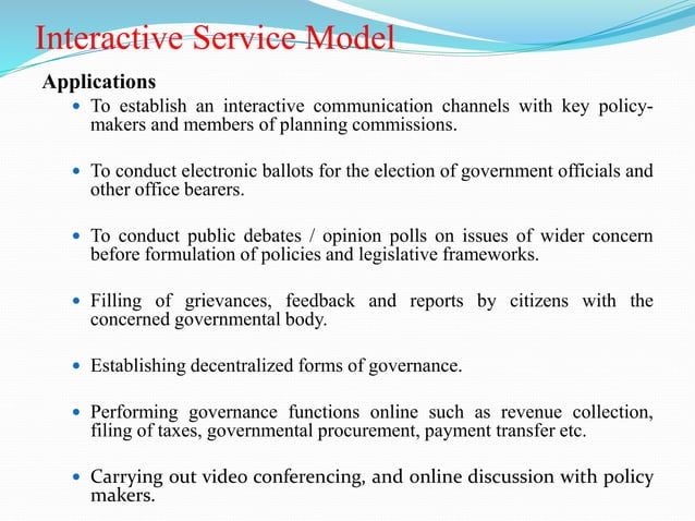 E Governance Model Unit 2pptx Computer Networking Computing