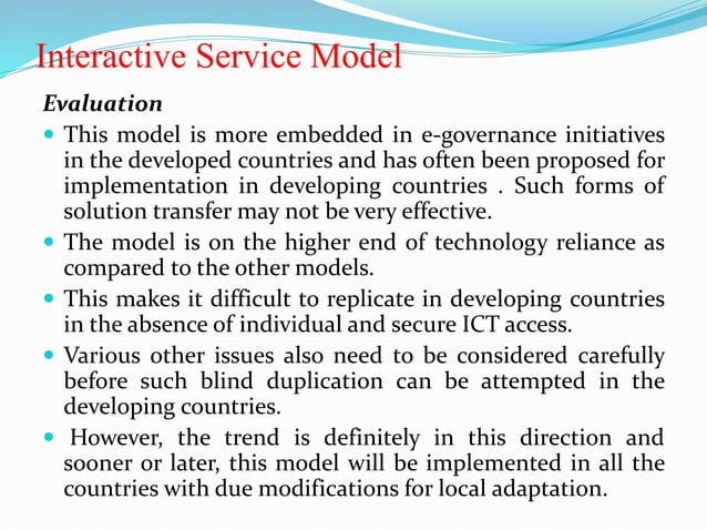 E Governance Model Unit 2pptx Computer Networking Computing