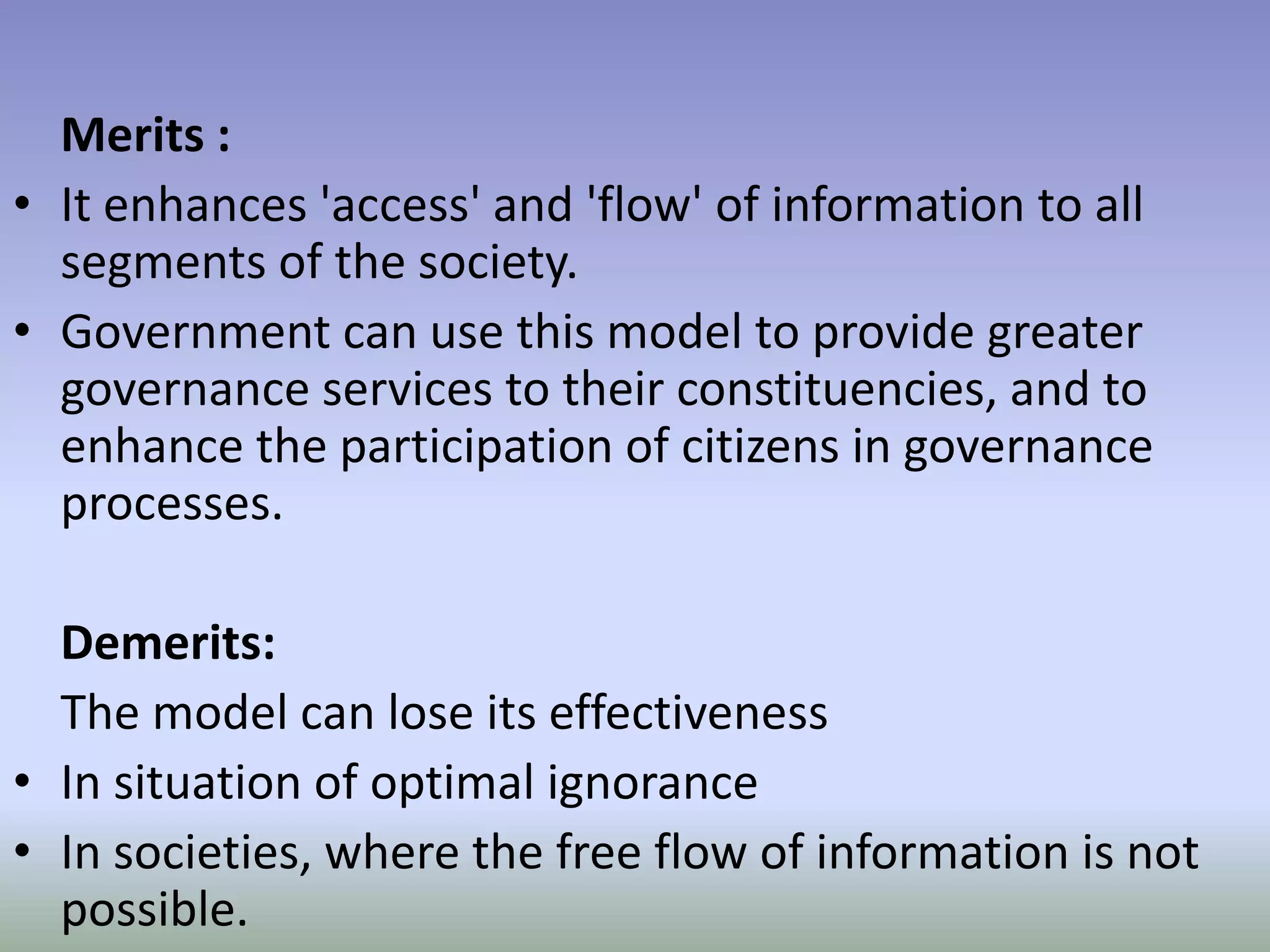 E-governance Models | PPTX