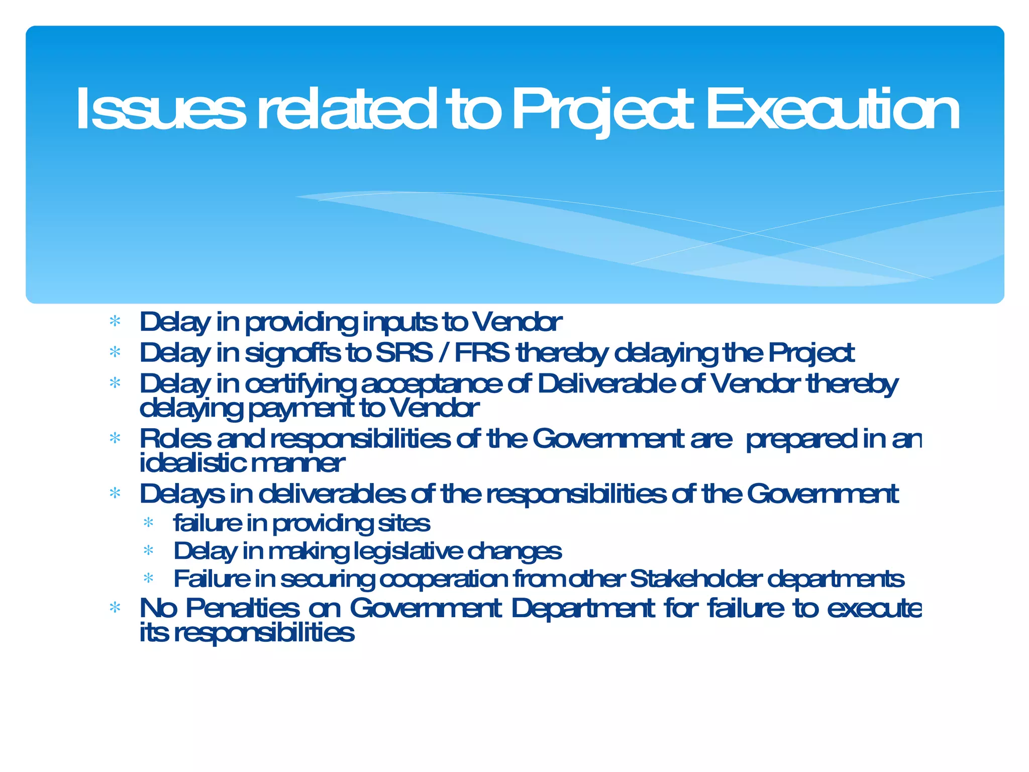 E governance project conceptualisation to implementation | PPT
