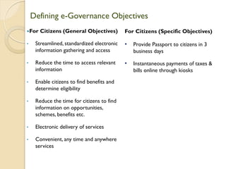 E governance vision and Strategy | PDF