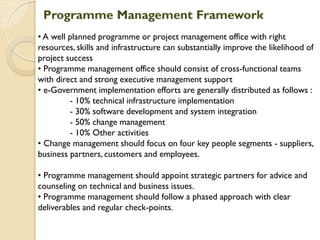 E governance vision and Strategy | PPT