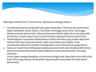 E government | PPT
