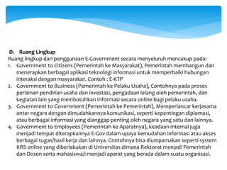 E government | PPT