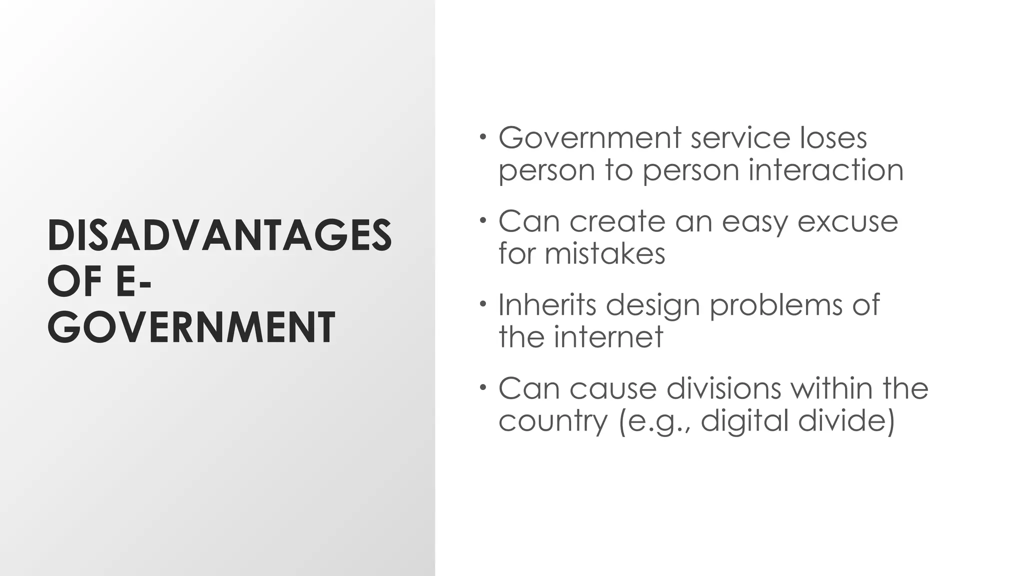 E-Government - Understanding Its Benefits, Limitations, and ... E-Government - Understanding Its Benefits, Limitations, and ...