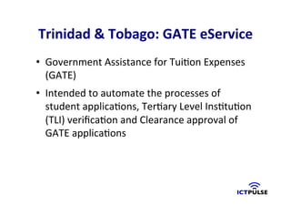 E government efforts across the Caribbean | PDF