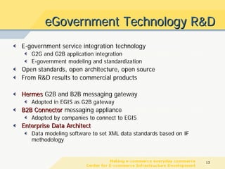 E government Interoperability Infrastructure Development | PDF