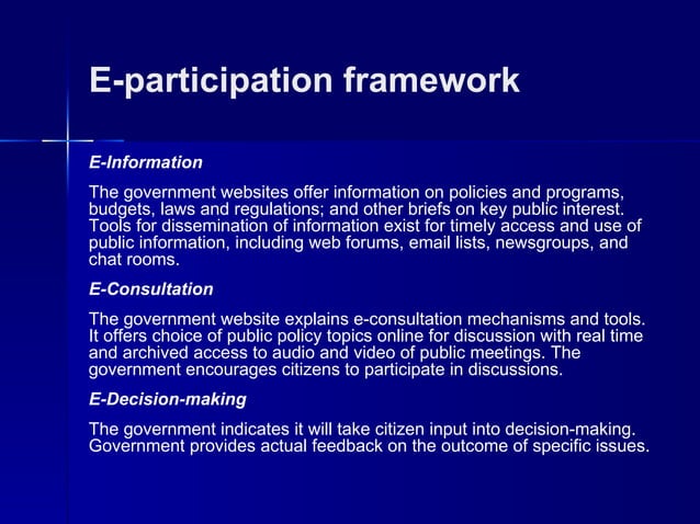 e-Government introduction | PPT