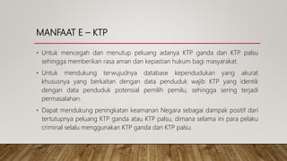 E-Government Mengenai E-KTP | PPT