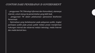 E government ppt | PPTX