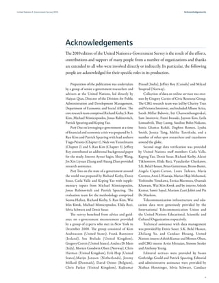 E government survey 2010 | PDF