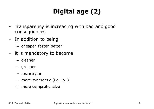 E-government reference model | PPT