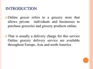 E-GROCERY | PPTX
