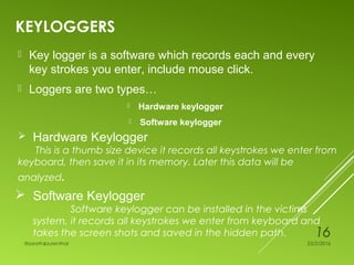 Ethical hacking for computer science | PPT
