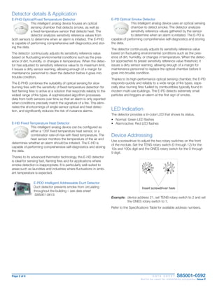 Edwards Signaling E-HD Data Sheet | PDF