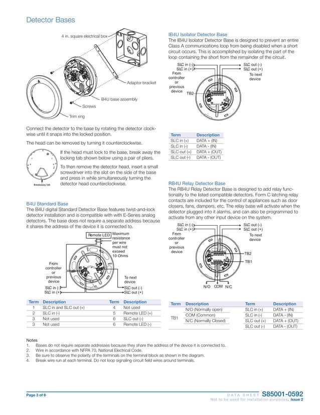 Edwards Signaling E-HD Data Sheet | PDF