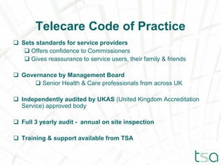 Trevor Single - Telecare & Telehealth in the UK | PDF