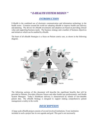 E health system design | PDF