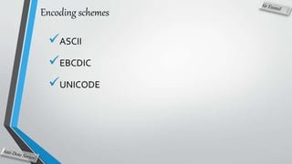 E-ICT Data Representation 1 - Anti-Dote Series | PPTX