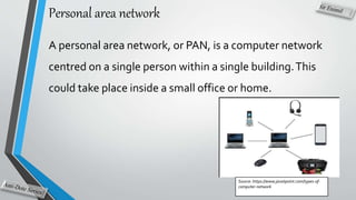 E-ICT TYPES OF COMPUTER NETWORKS 1 ANTI-DOTE SERIES.pptx