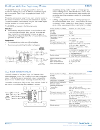 Edwards Signaling E-IDC1B Data Sheet | PDF