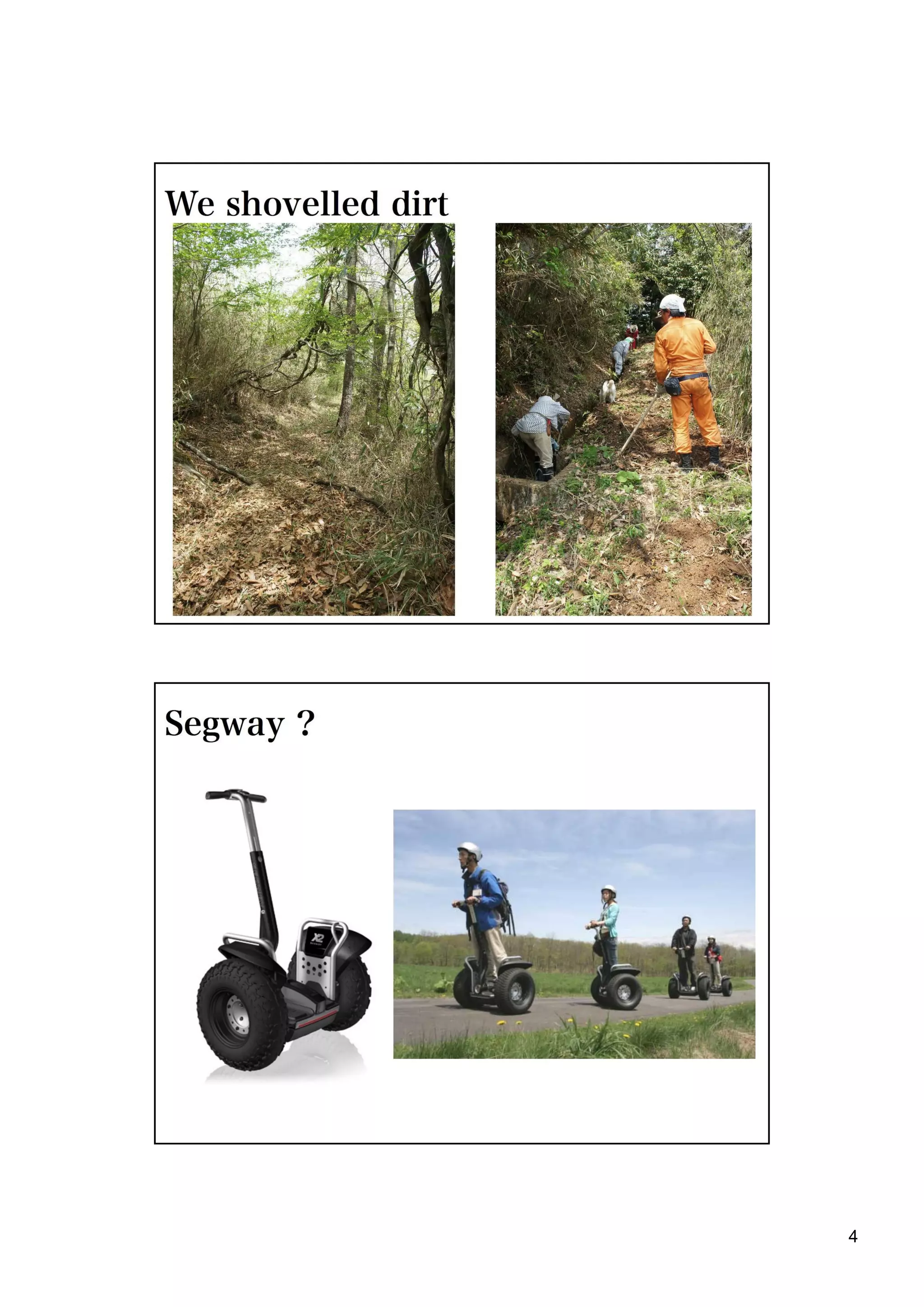 E idea country presentation - japan - segways | PDF