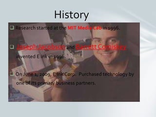 E ink | PPTX