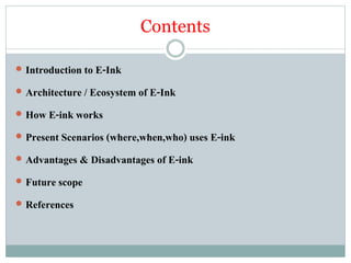 E-ink | PPTX