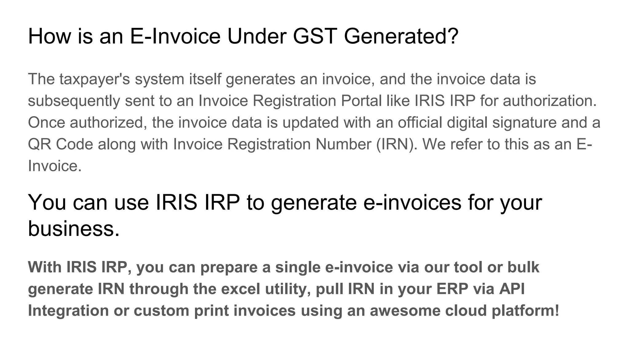 E-invoice Mandate: E-invoicing Changes, Exemptions, Documents ...