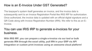 E-invoice Mandate: E-invoicing Changes, Exemptions, Documents ...