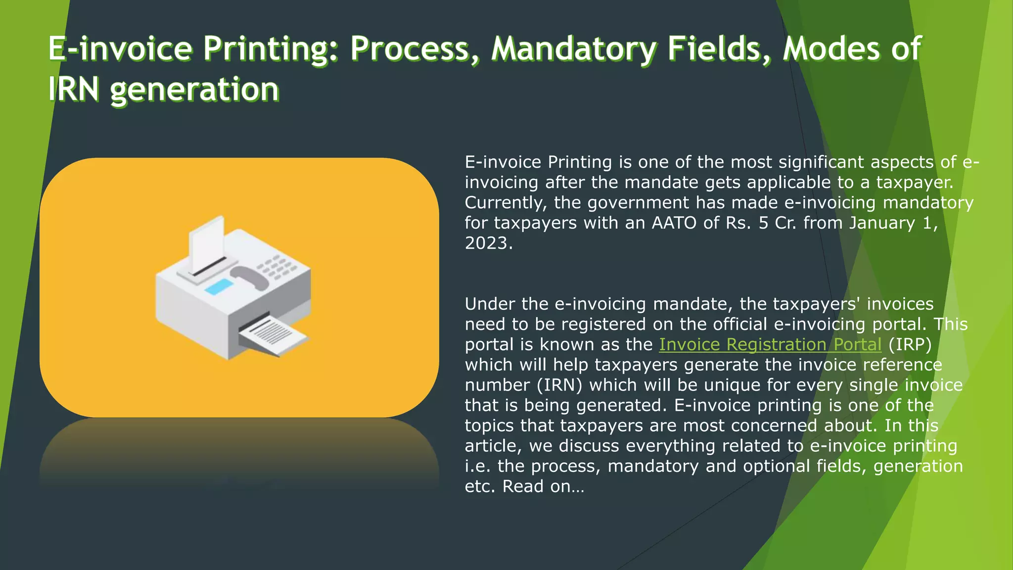E-invoice Printing ppt.pptx