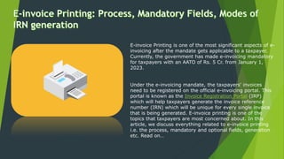 E-invoice Printing ppt.pptx