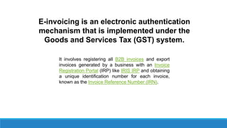 How E-invoicing Can Increase Business Performance | PPTX