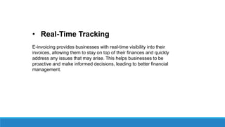 How E-invoicing Can Increase Business Performance | PPTX