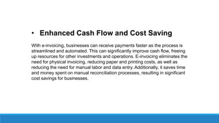 How E-invoicing Can Increase Business Performance | PPTX