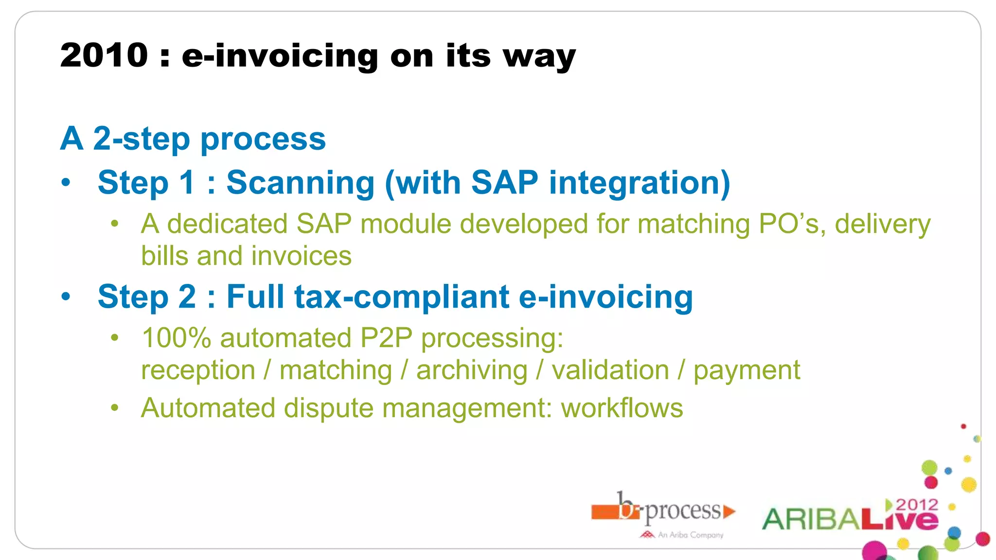 E-invoicing as a Strategic Value Driver in Global Organizations - Eurocopter | PPTX