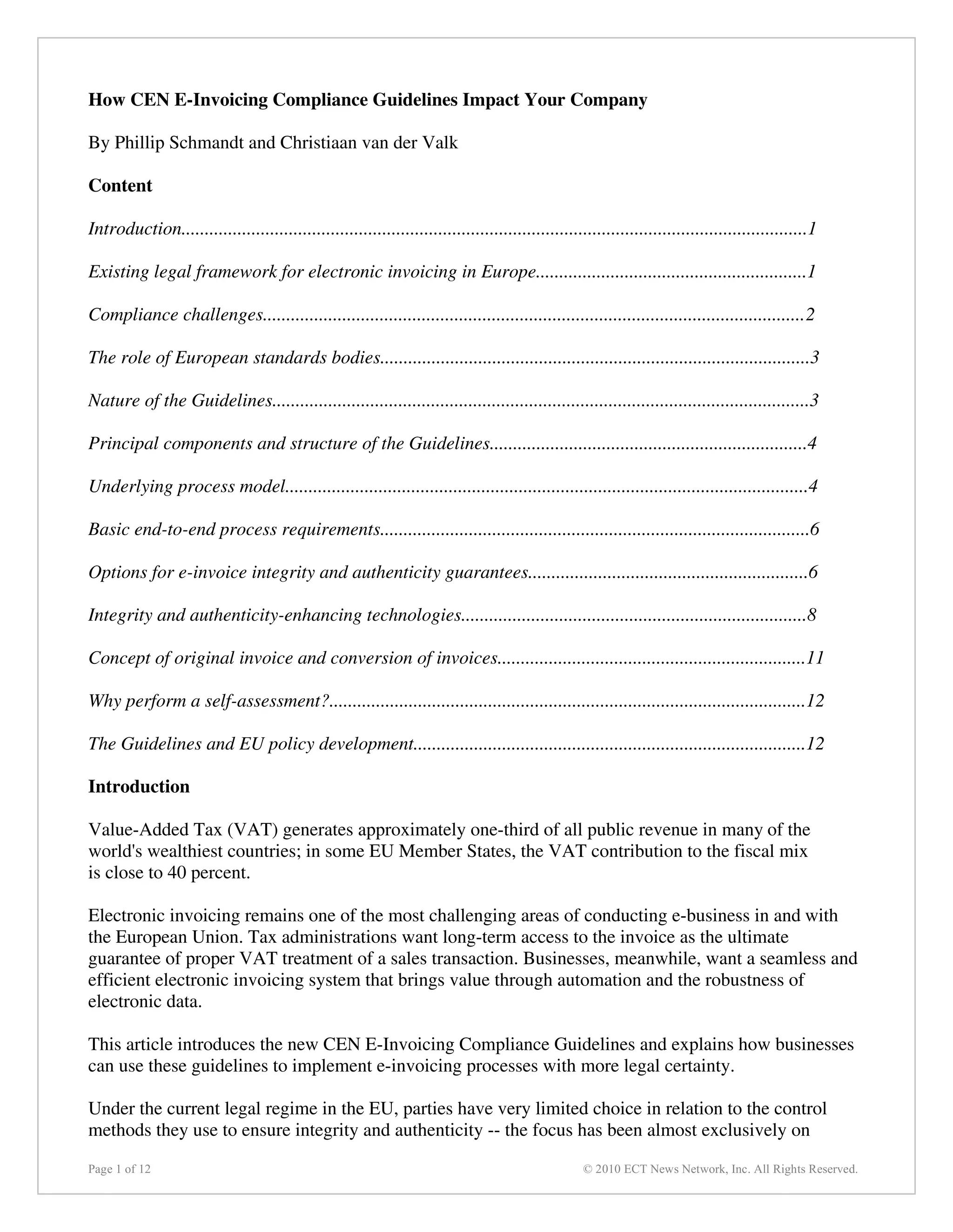 E Invoicing Compliance Guidelines Special Report | PDF