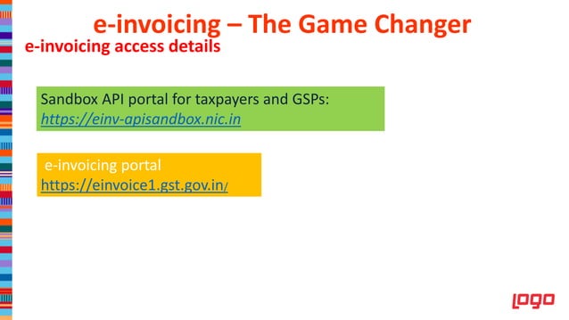 e-invoicing - The Game Changer | PPT