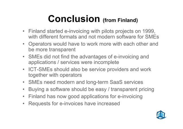 E invoicing in europe | PPT