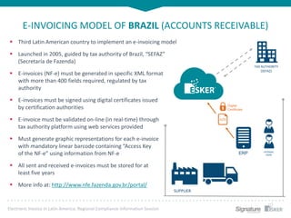 Electronic Invoice in Latin America: Regional Compliance Information ...