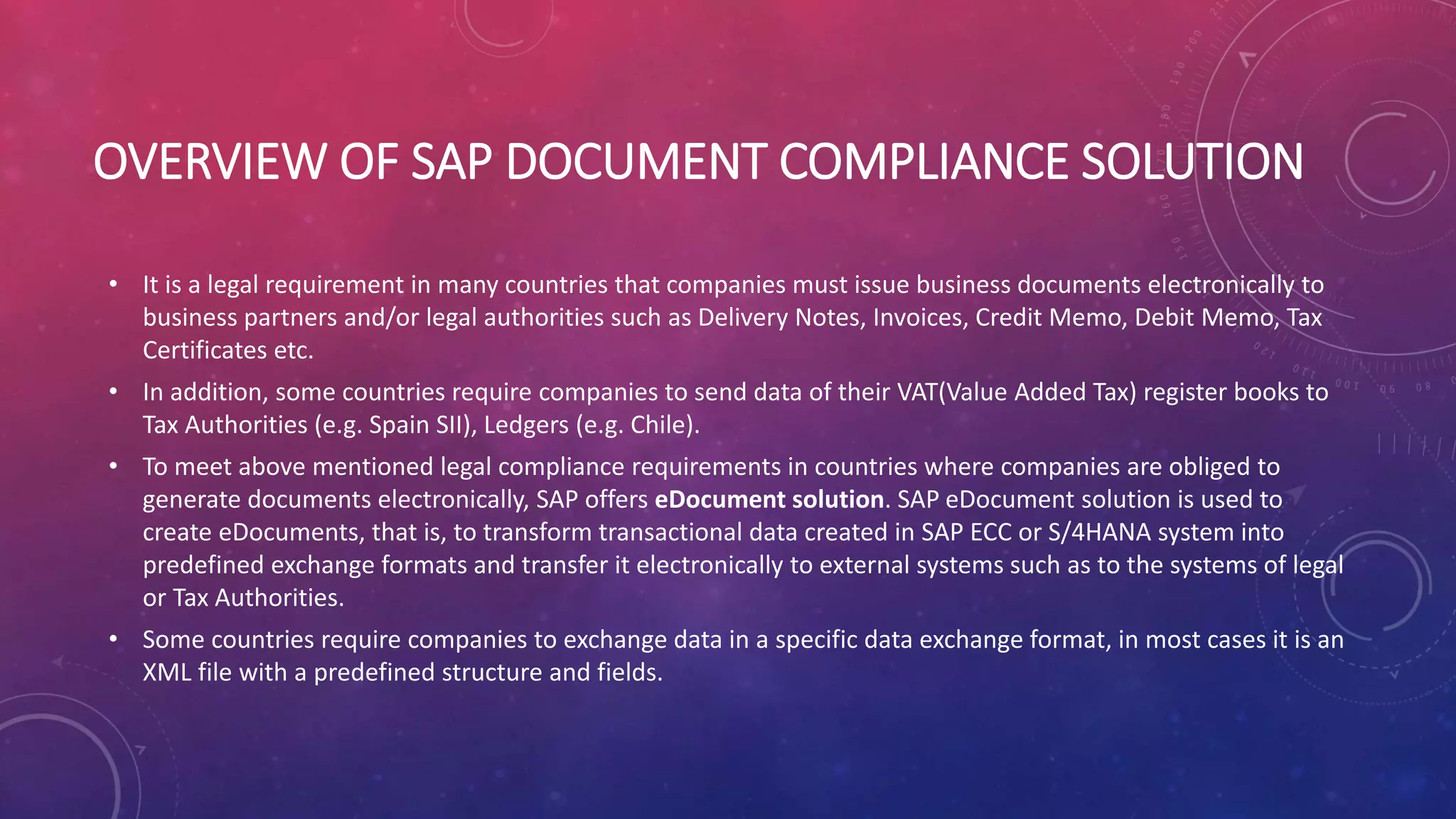 e-invoicing solution with SAP document compliance & CPI | PPTX