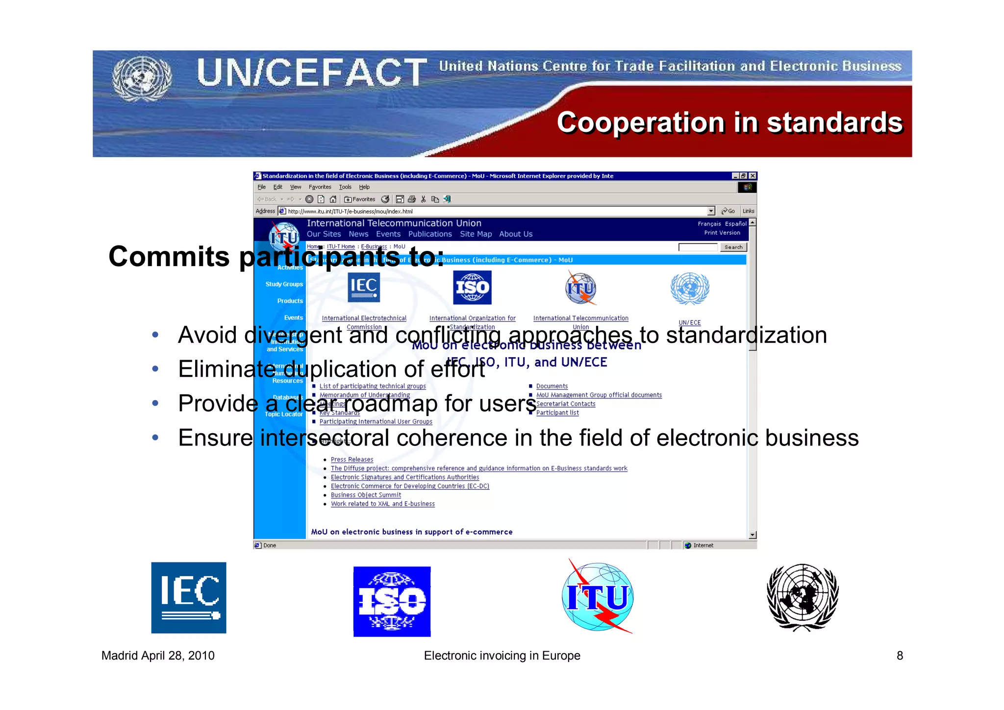 E invoicing, the un cefact cross industry invoice | PDF